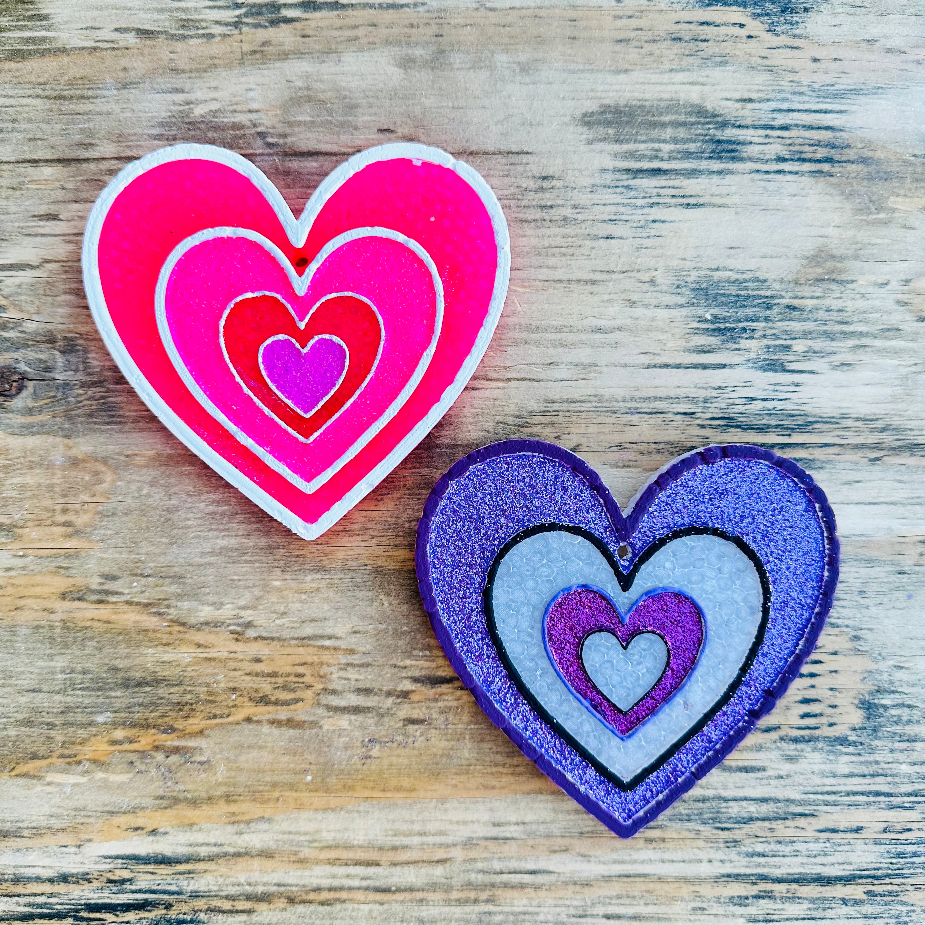 Valentines Groovy Heart Car Freshie – Southern Creek Wholesale